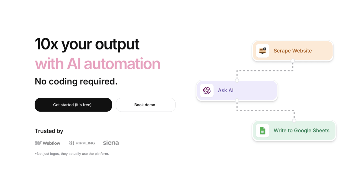 Gumloop | Workflow Automation Tools